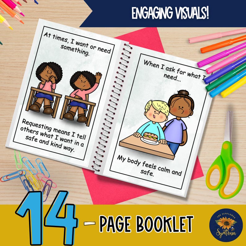Requesting Social Story: Autism Behavior Visuals, I Feel I Need ...