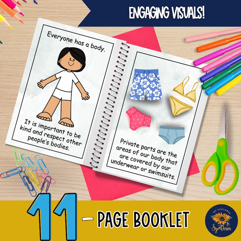 Inappropriate Touching Social Story for Kids | Body Safety + Consent ...