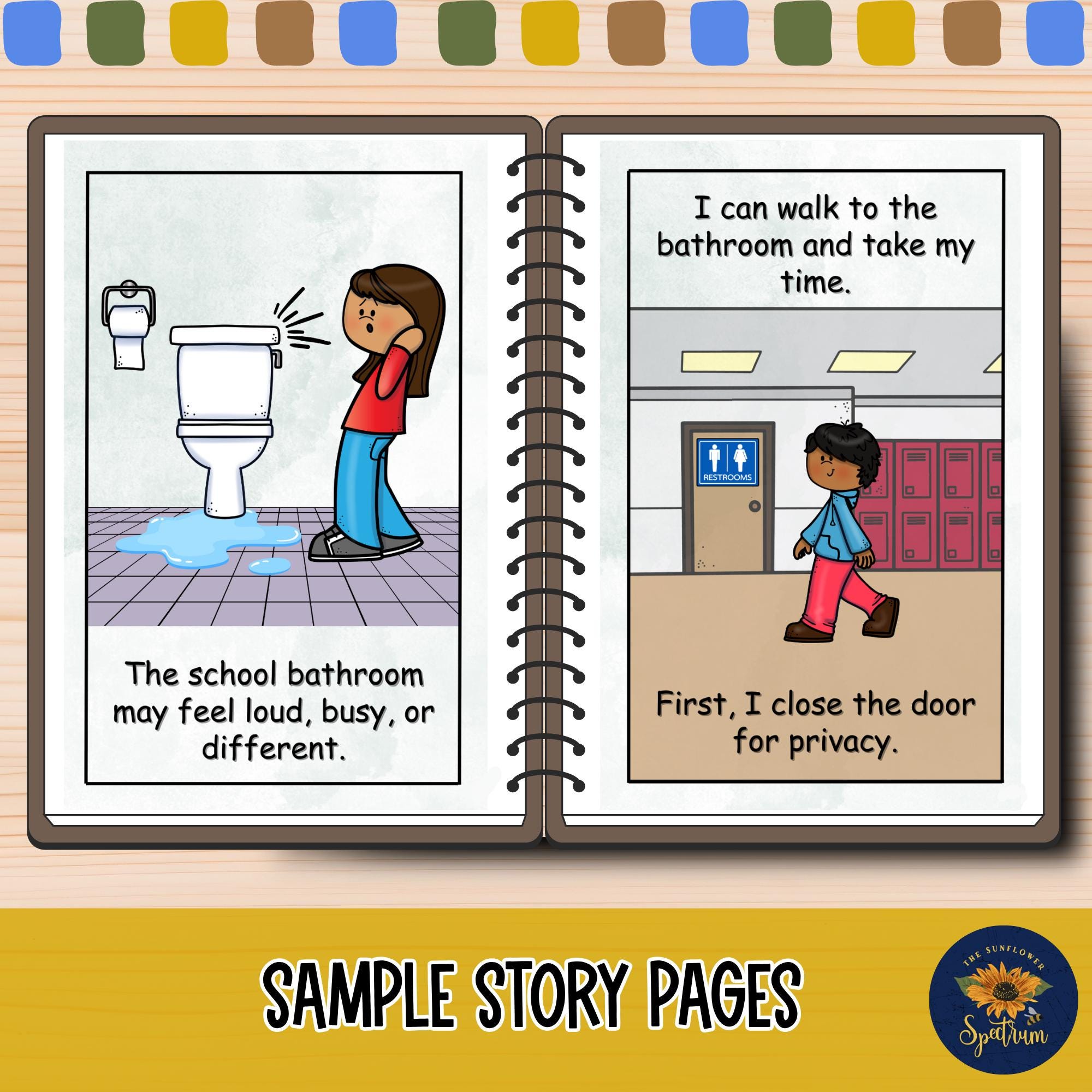Pooping Social Story School: Classroom Bathroom Management, Potty ...