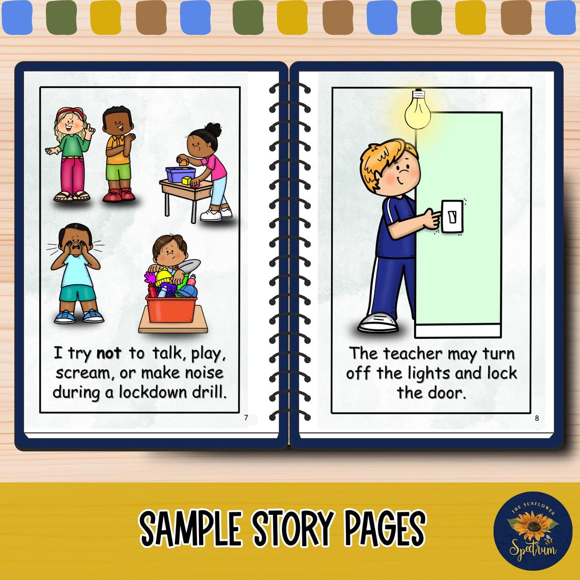 Lockdown Drill Social Story | School Safety Procedures | Emergency ...