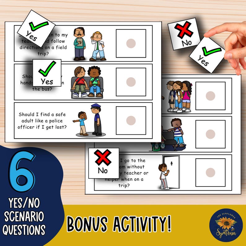 Field Trip Social Story | Special Education, Autism (printable PDF) - Etsy
