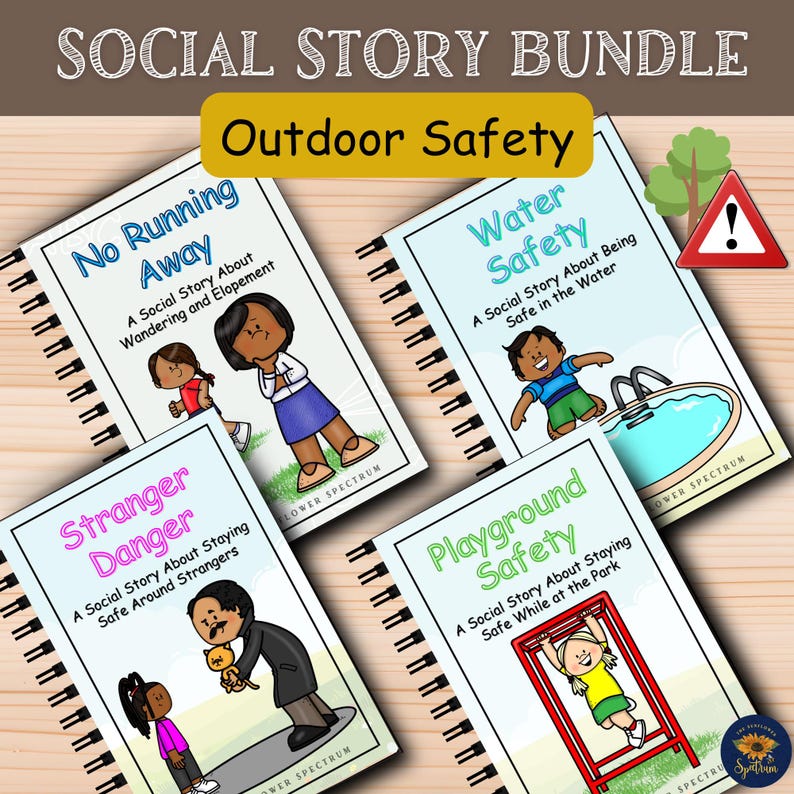 Outdoor Safety Social Stories for Kids | Autism Visual Support ...