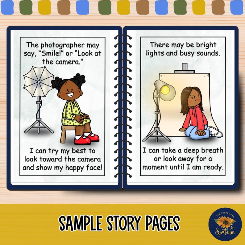 Picture Day Social Story | SEL Activities for Autism | Classroom ...