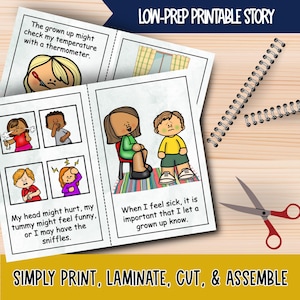 No Screaming Social Story & Voice Level Chart | Teach Quiet Voices and ...