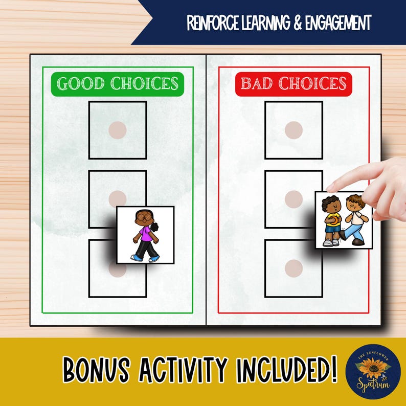 No Kicking Social Story | Self-regulation & Behavior Management | Safe ...