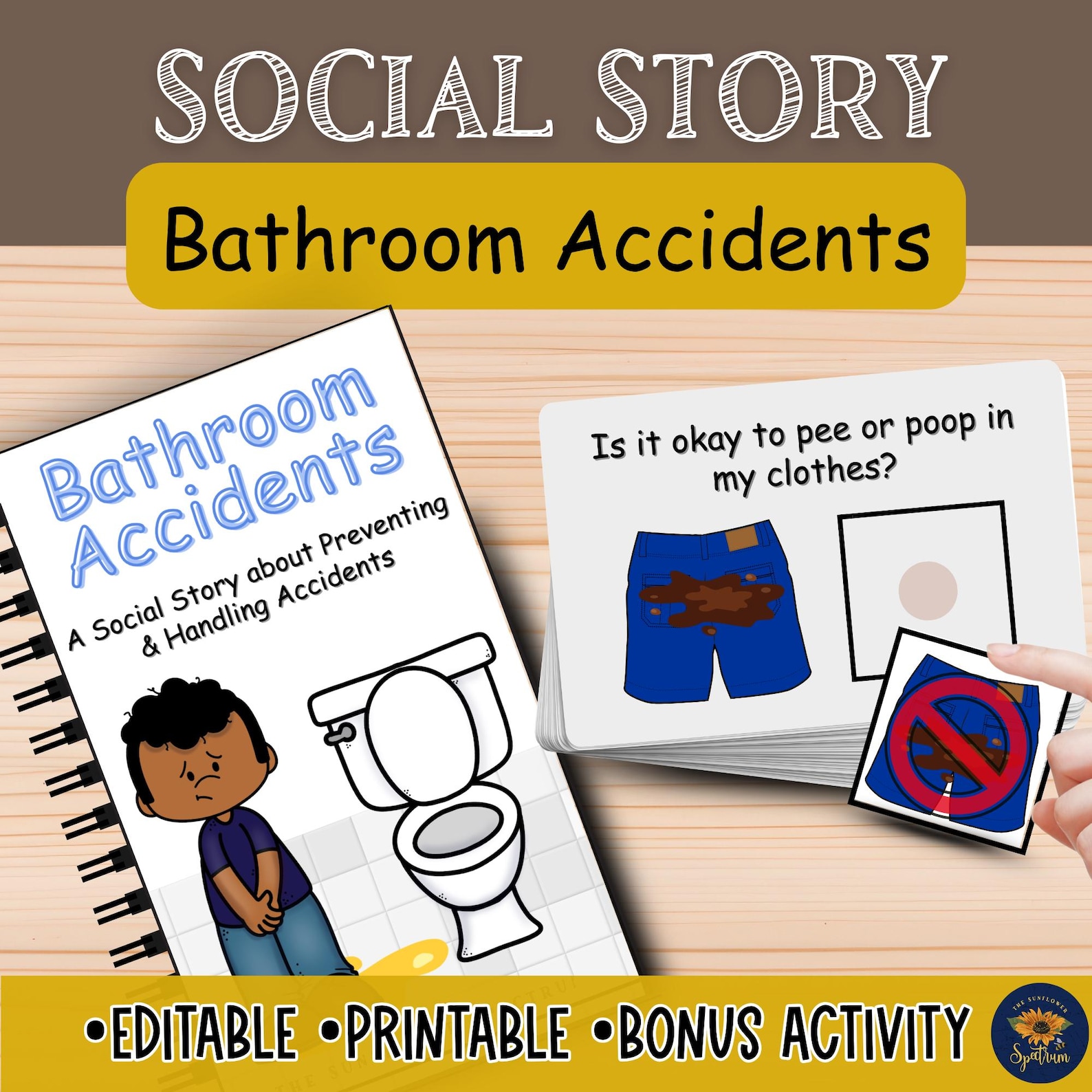Bathroom Accident Social Story | Toilet Training, Potty Training ...