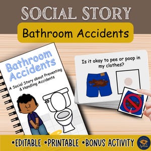 Bathroom Accident Social Story | Toilet Training, Potty Training ...