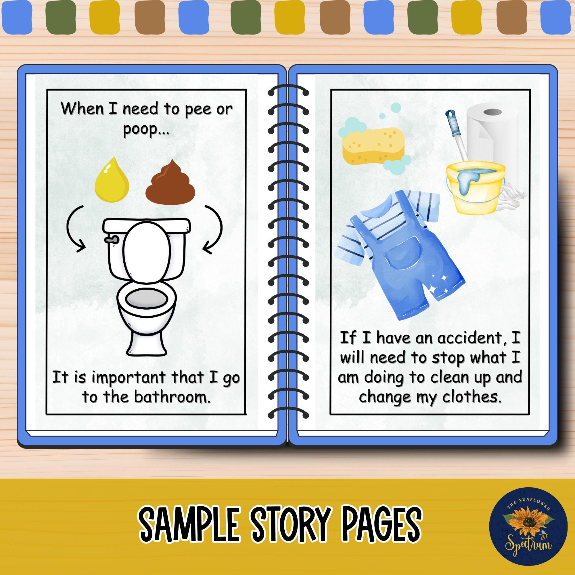 Bathroom Accident Social Story | Toilet Training, Potty Training ...