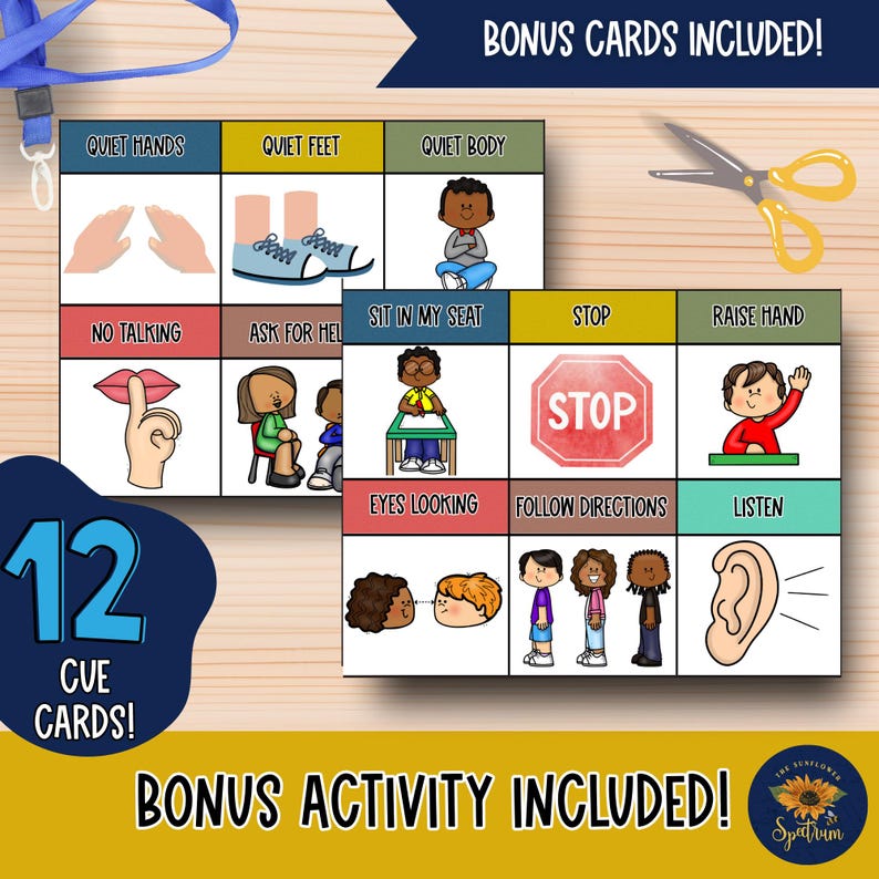 Whole Body Listening Social Story for Autism | Paying Attention ...