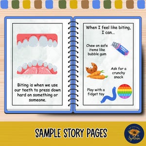 Complete Behaviors Social Story Collection | No Hitting, No Throwing ...