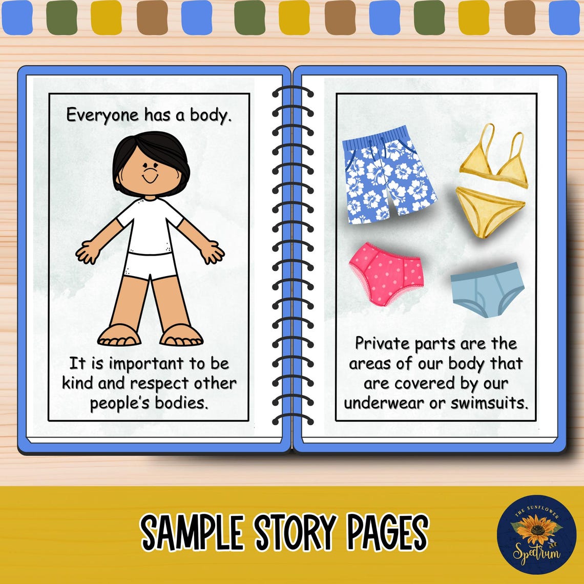 Inappropriate Touching Social Story for Kids | Body Safety + Consent ...