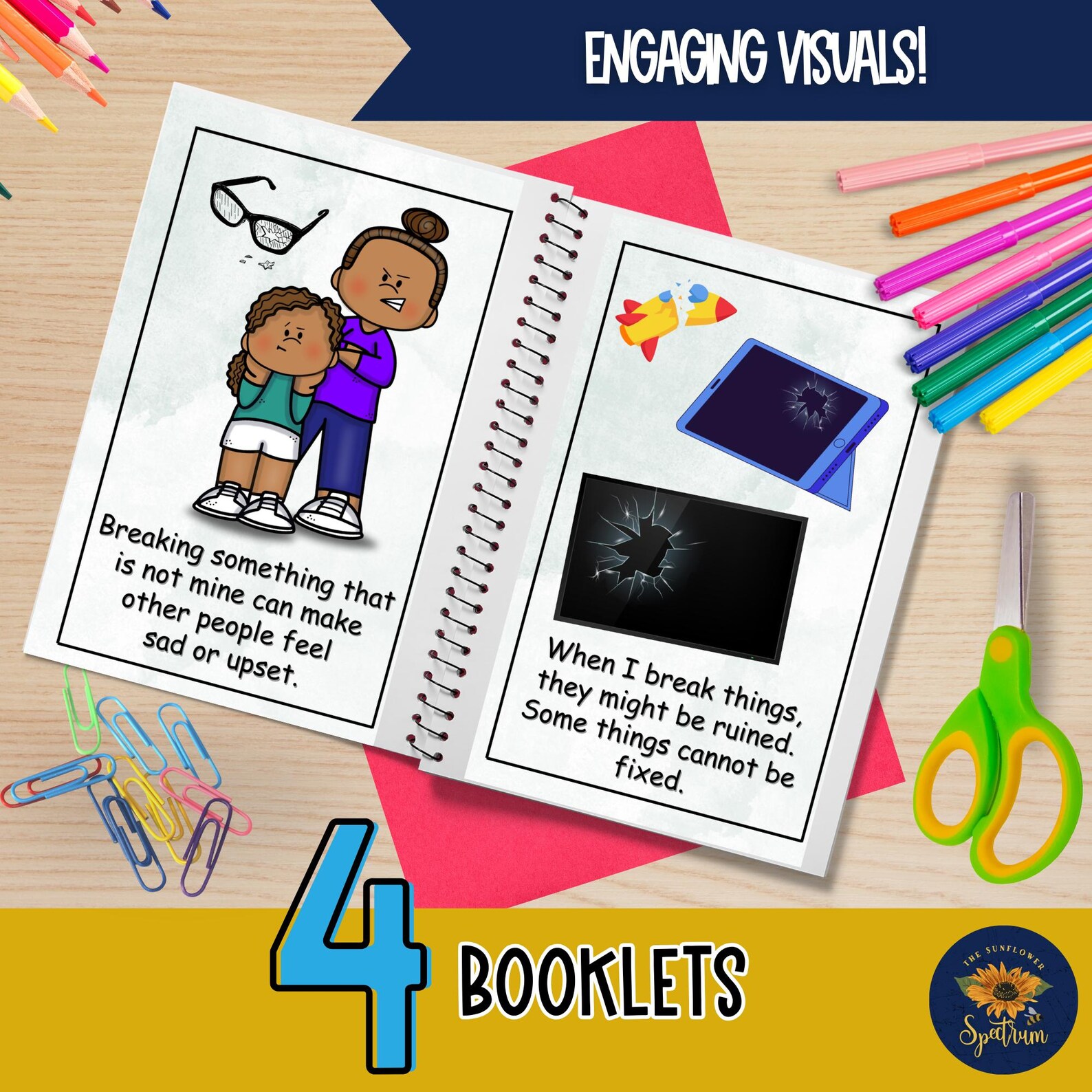 Aggressive Behaviors Social Story Bundle | No Pushing, No Kicking, No ...