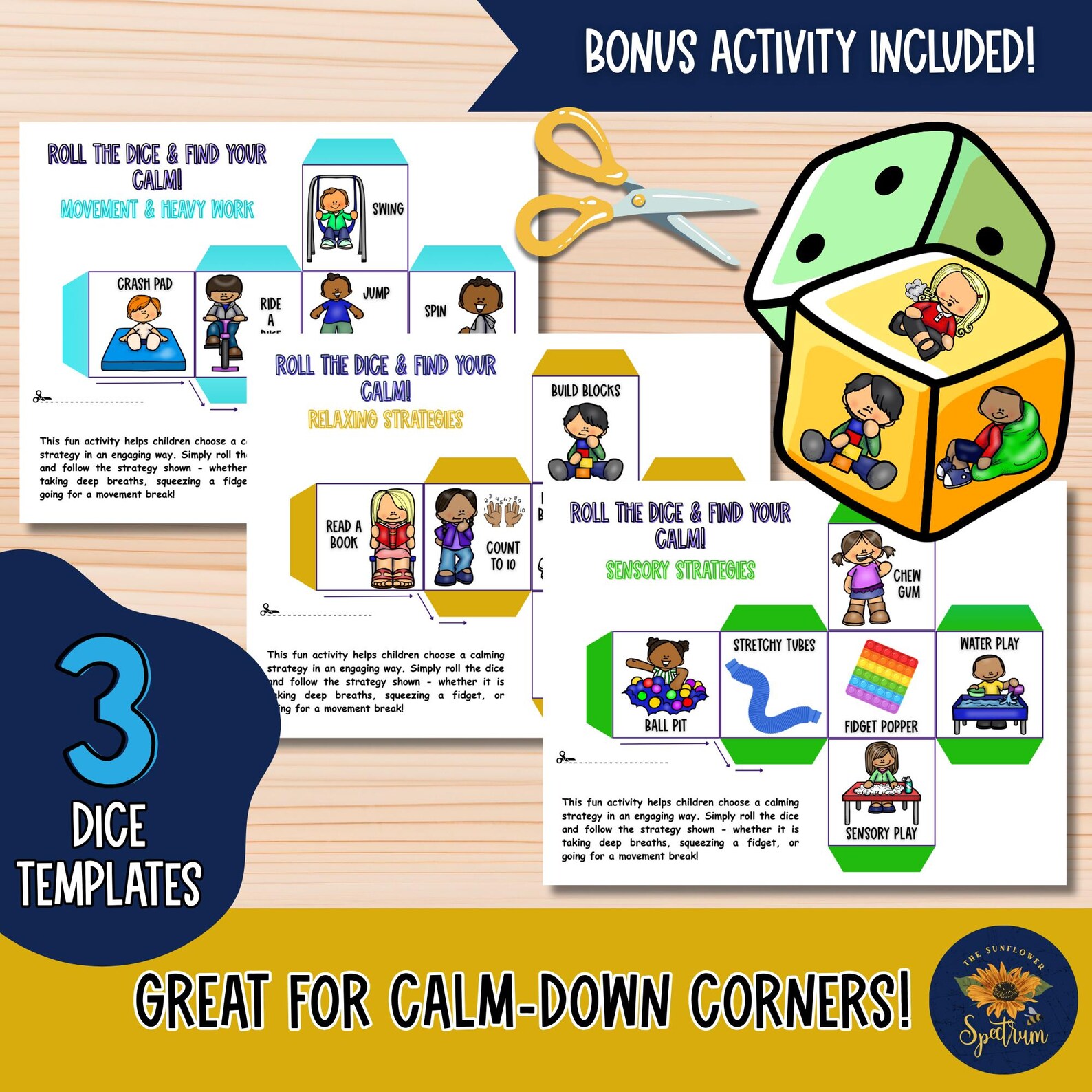 Calming Down Social Story for Kids | SEL Activities | Self-regulation ...