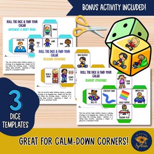 Calming Down Social Story for Kids | SEL Activities | Self-regulation ...