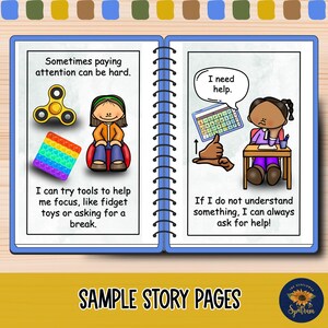 Whole Body Listening Social Story for Autism | Paying Attention ...