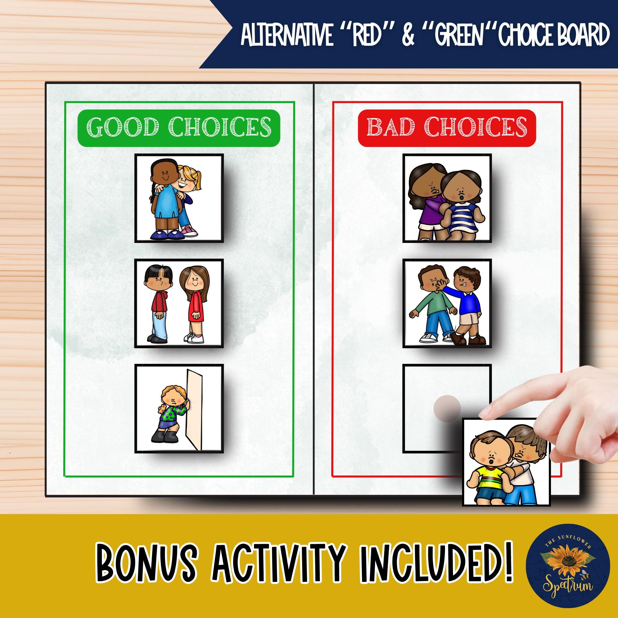 No Pushing Social Story | Safe Hands & Personal Space | Social ...