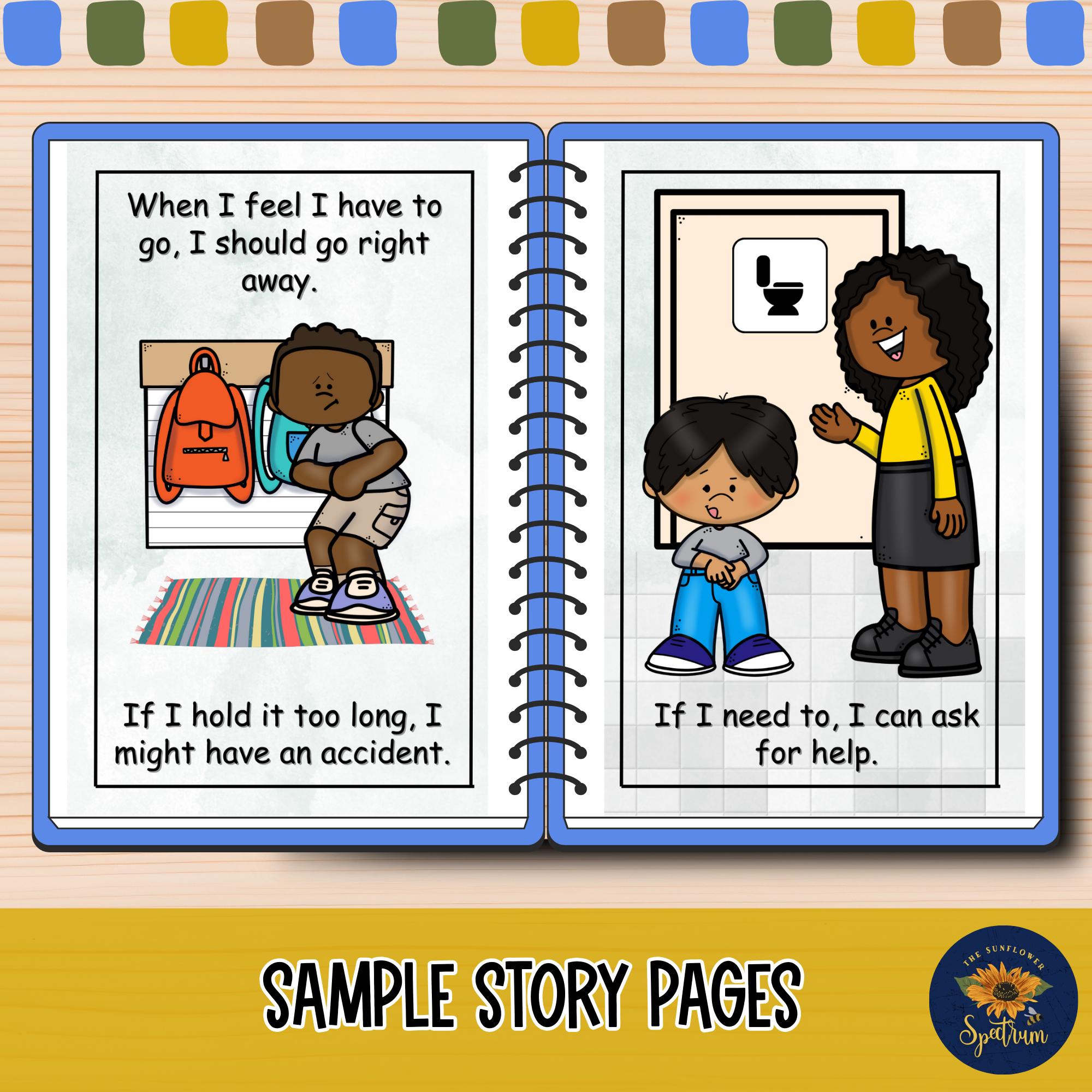 Bathroom Accident Social Story | Toilet Training, Potty Training ...