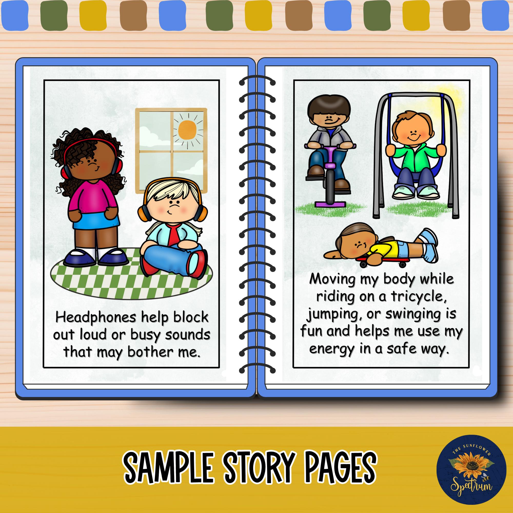 Calming Down Social Story for Kids | SEL Activities | Self-regulation ...