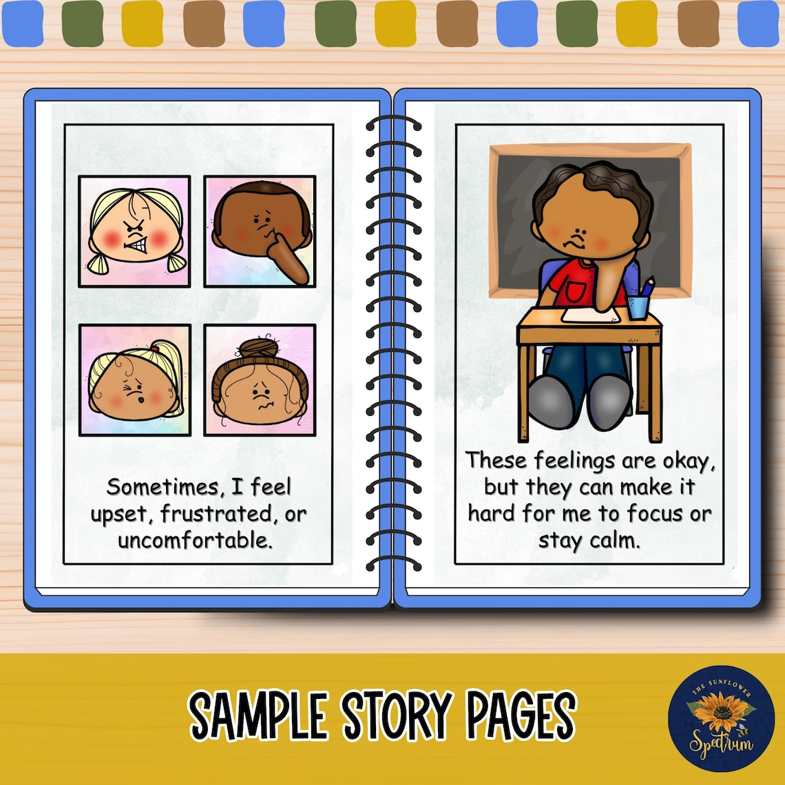 Calming Down Social Story for Kids | SEL Activities | Self-regulation ...