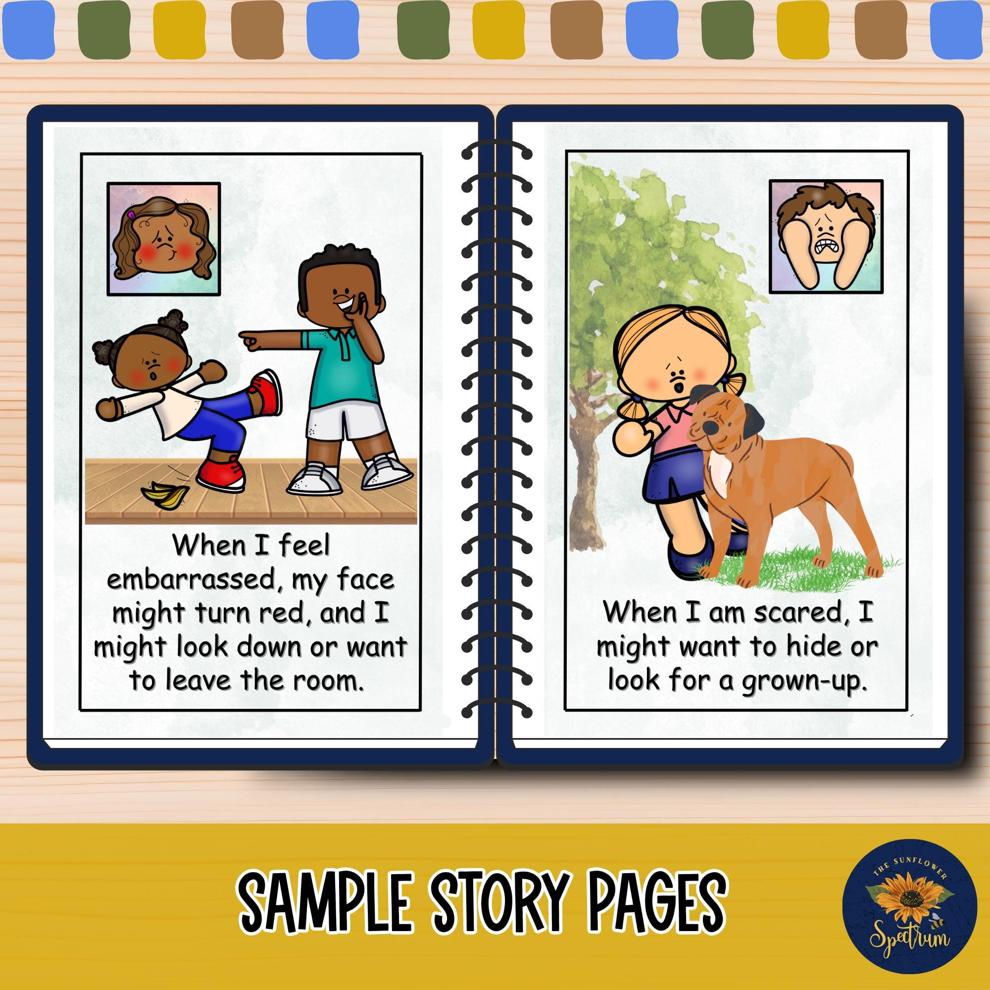 Feelings & Emotions Social Story With Bonus Social Emotional Learning ...