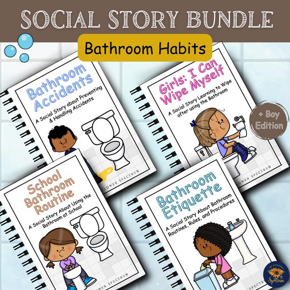 Bathroom Routine Social Story