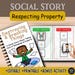 Breaking Things & Destroying Property Social Story | Self-regulation ...