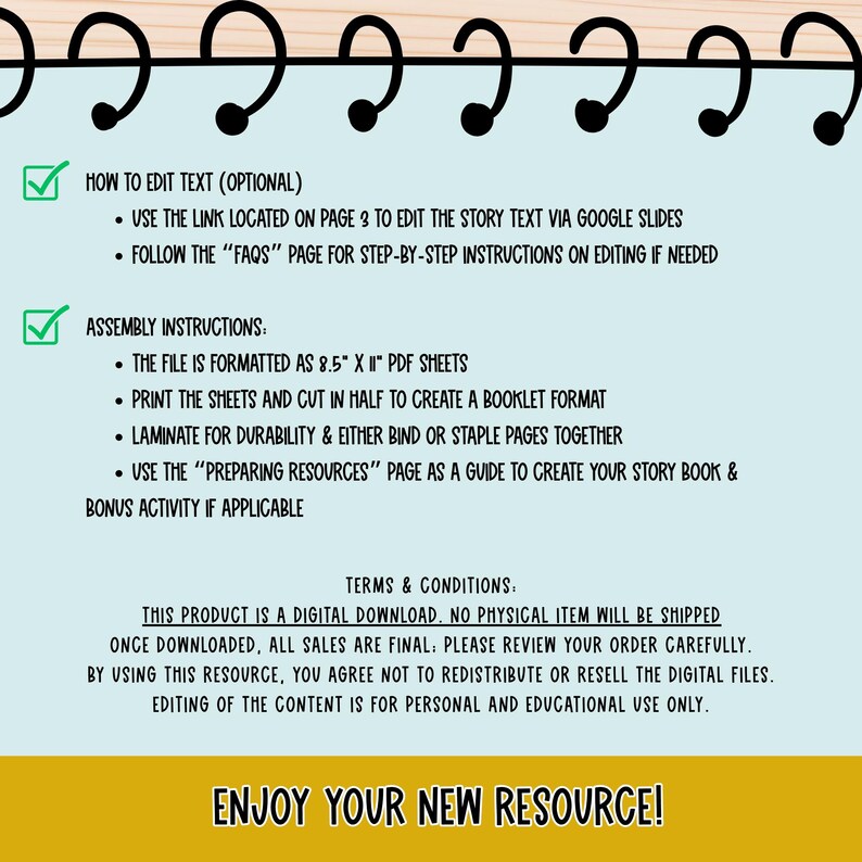 Back to School Printable Social Story + Autism Visual Schedule | PECS ...