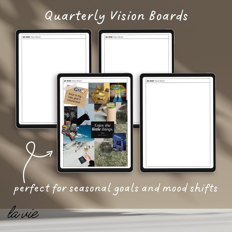 The 2026 Digital Vision Board Workbook | Vision Board Kit for Goodnotes ...