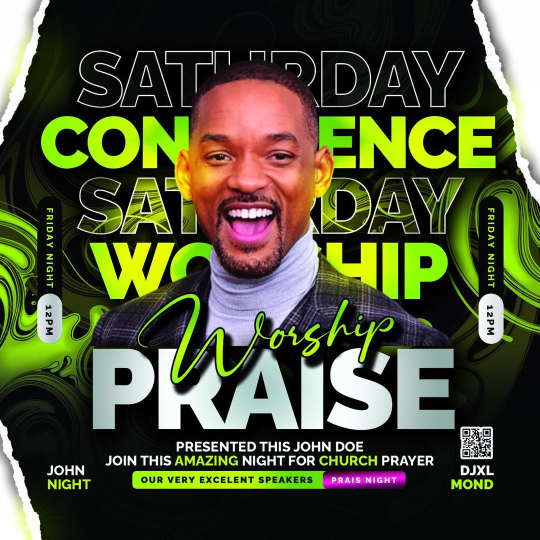 Youth Ministry Flyer | Editable Canva Church Template | Teen Event ...