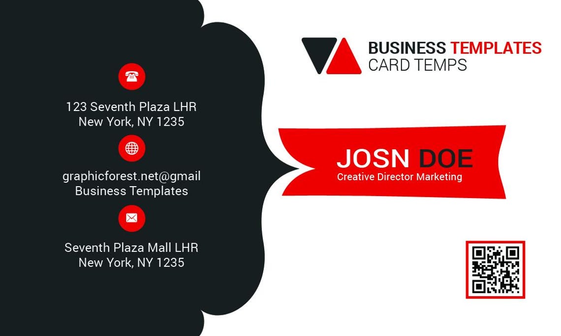 Editable Business Card Template | Printable Professional Business Card ...