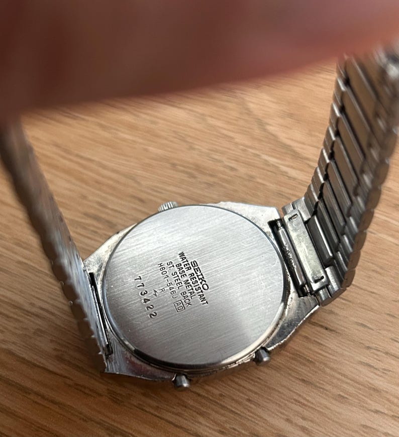 Seiko H601-546J Ana Digi Watch 1980s - Etsy Australia
