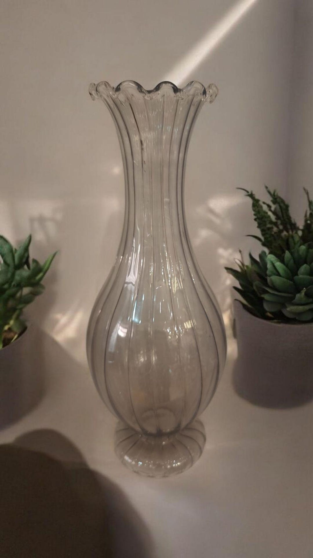 Handmade Glass Vase , Handcrafted Glass Vase - Etsy