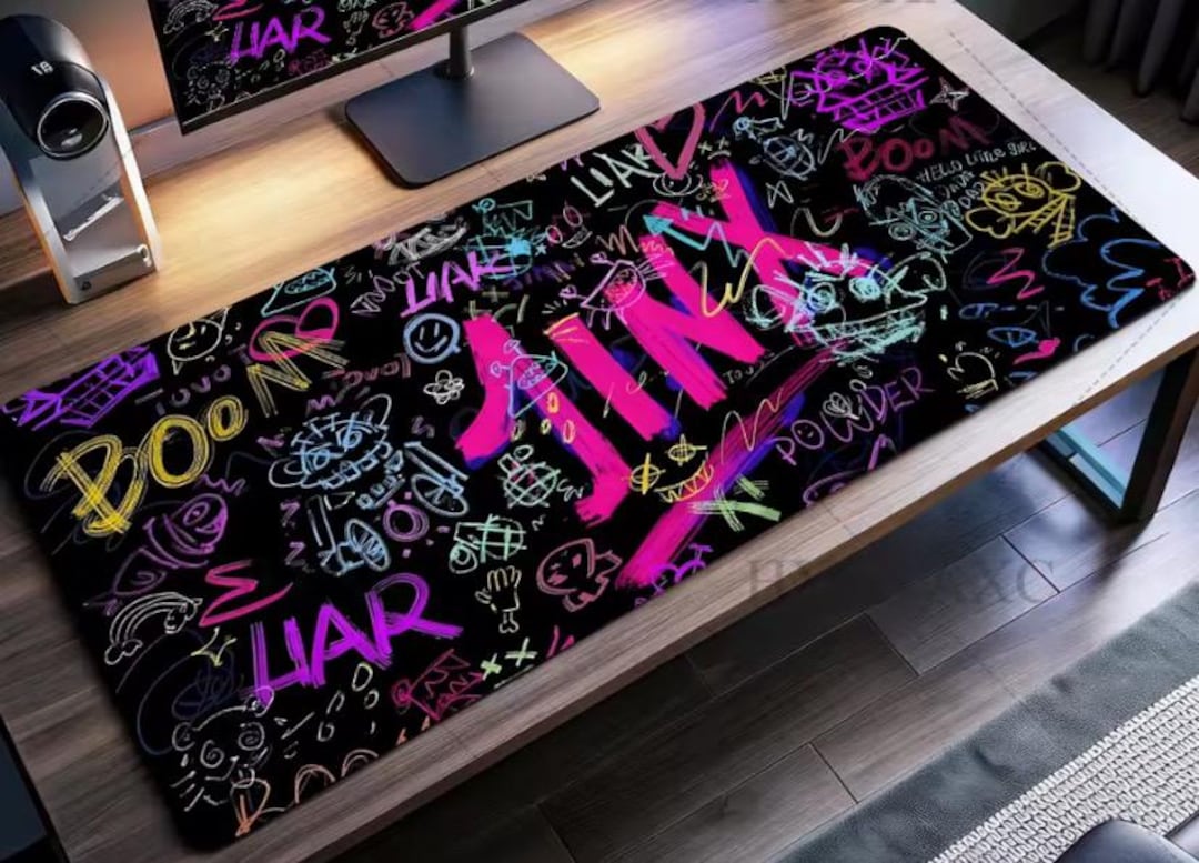 League of Legends Arcane Mouse Mat Jinx Gaming - Etsy UK