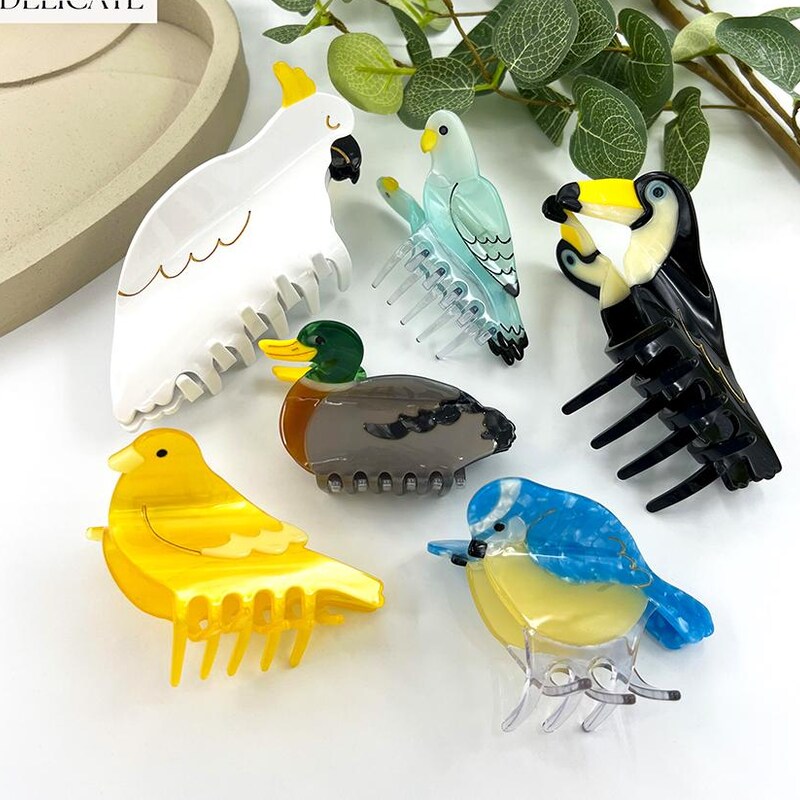 Bird Hair Clip - Etsy