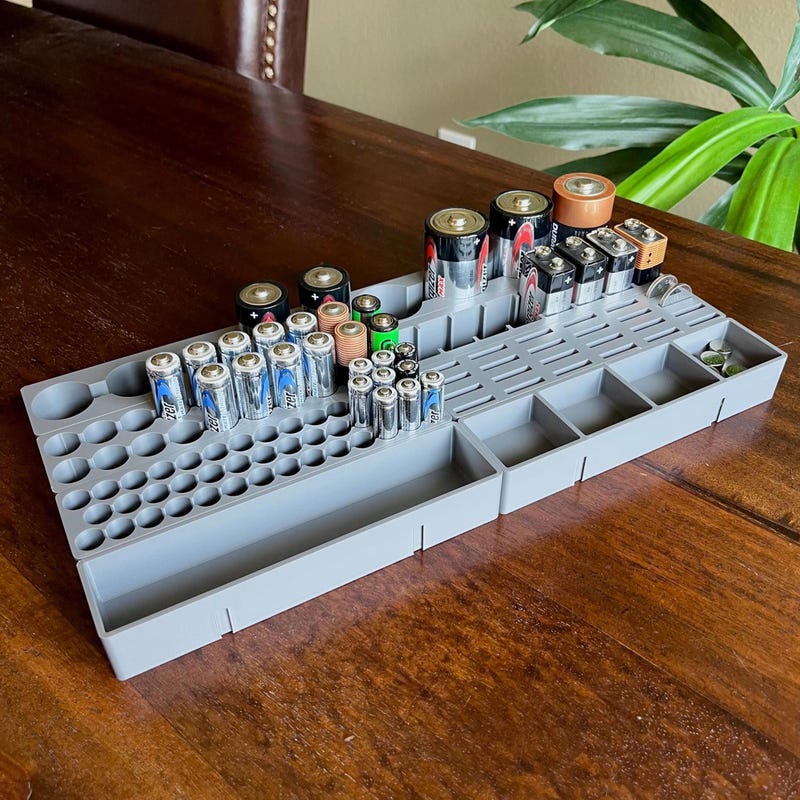Battery Storage for Drawer - Etsy