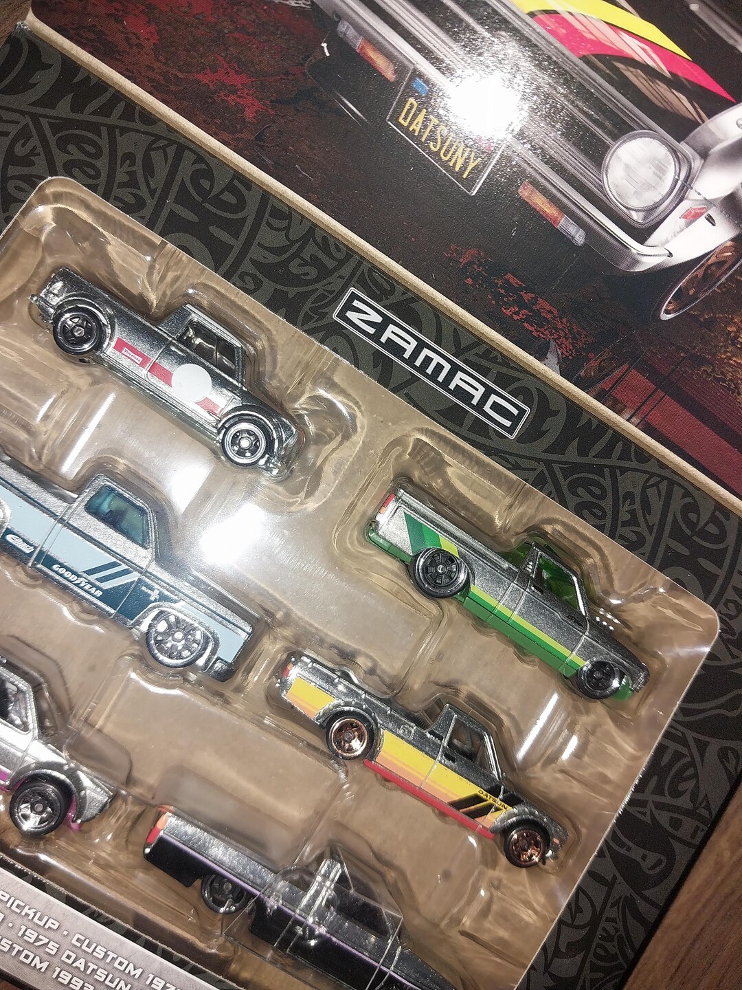 Hotwheels Premium Zamac Jap Truck Edition Vw Caddy Chevy Luv Mini ...