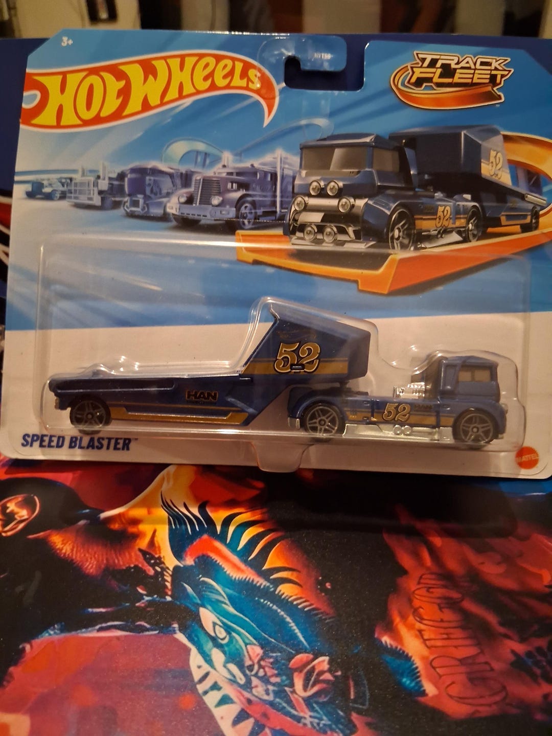 Hot Wheels Hype Hauler Track Fleet Speed Blaster Hauler Truck Rare ...