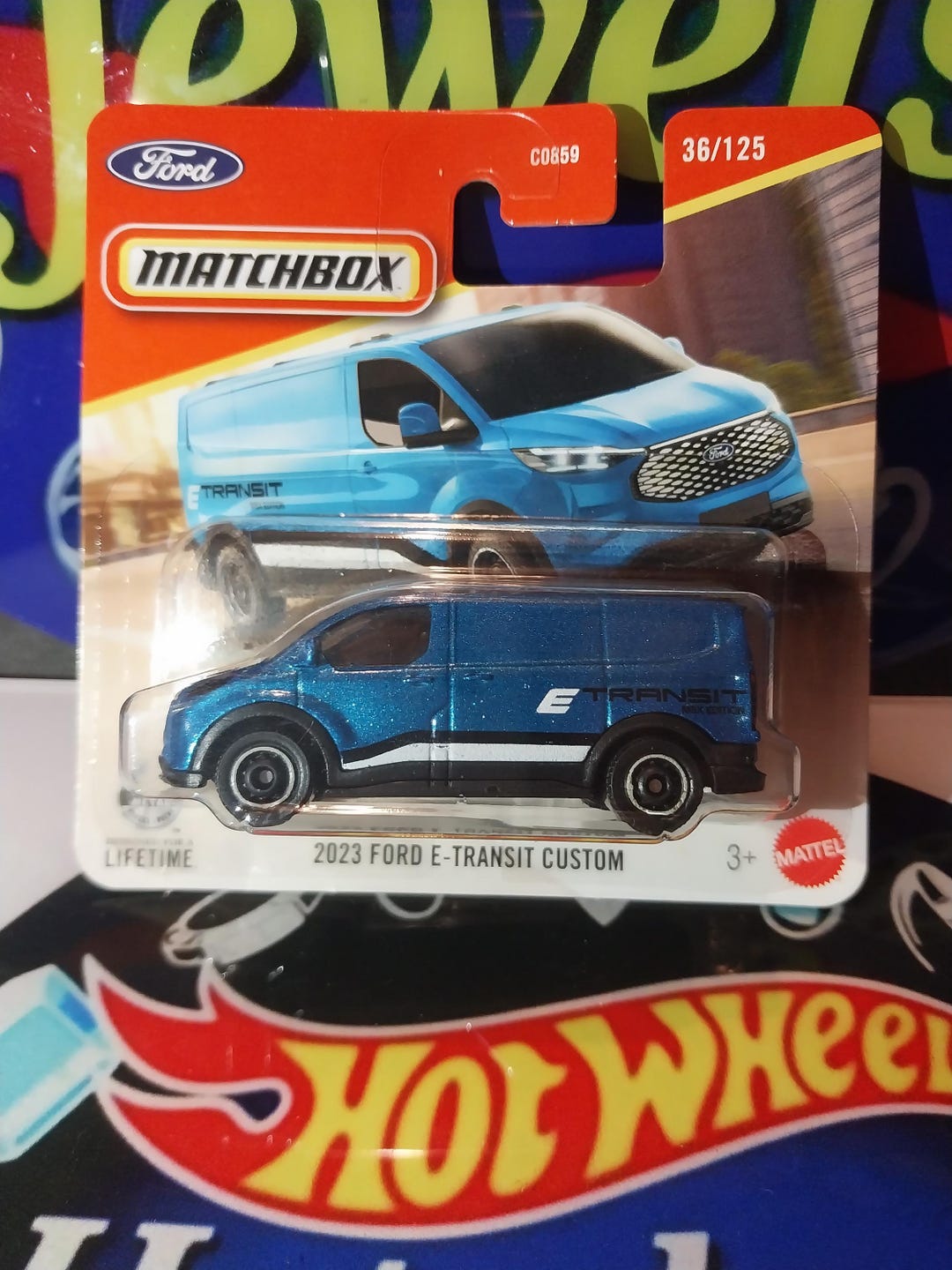 Matchbox 2023 Ford E-transit Custom. It is Part of the 2026 Matchbox ...