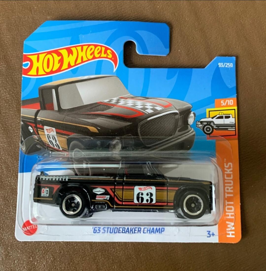 Hotwheels '63 Studebaker Champ Hot Trucks Diecast Car - Etsy