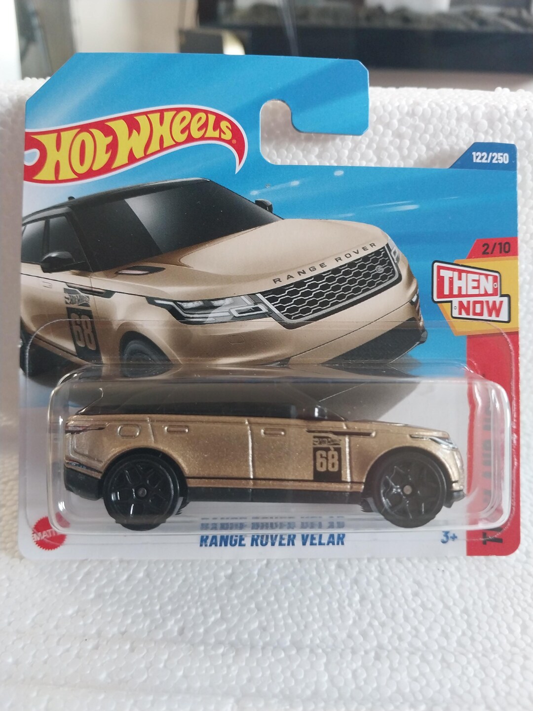 Hot Wheels Gold Range Rover Velar: Rare Diecast Car Then and Now Series ...