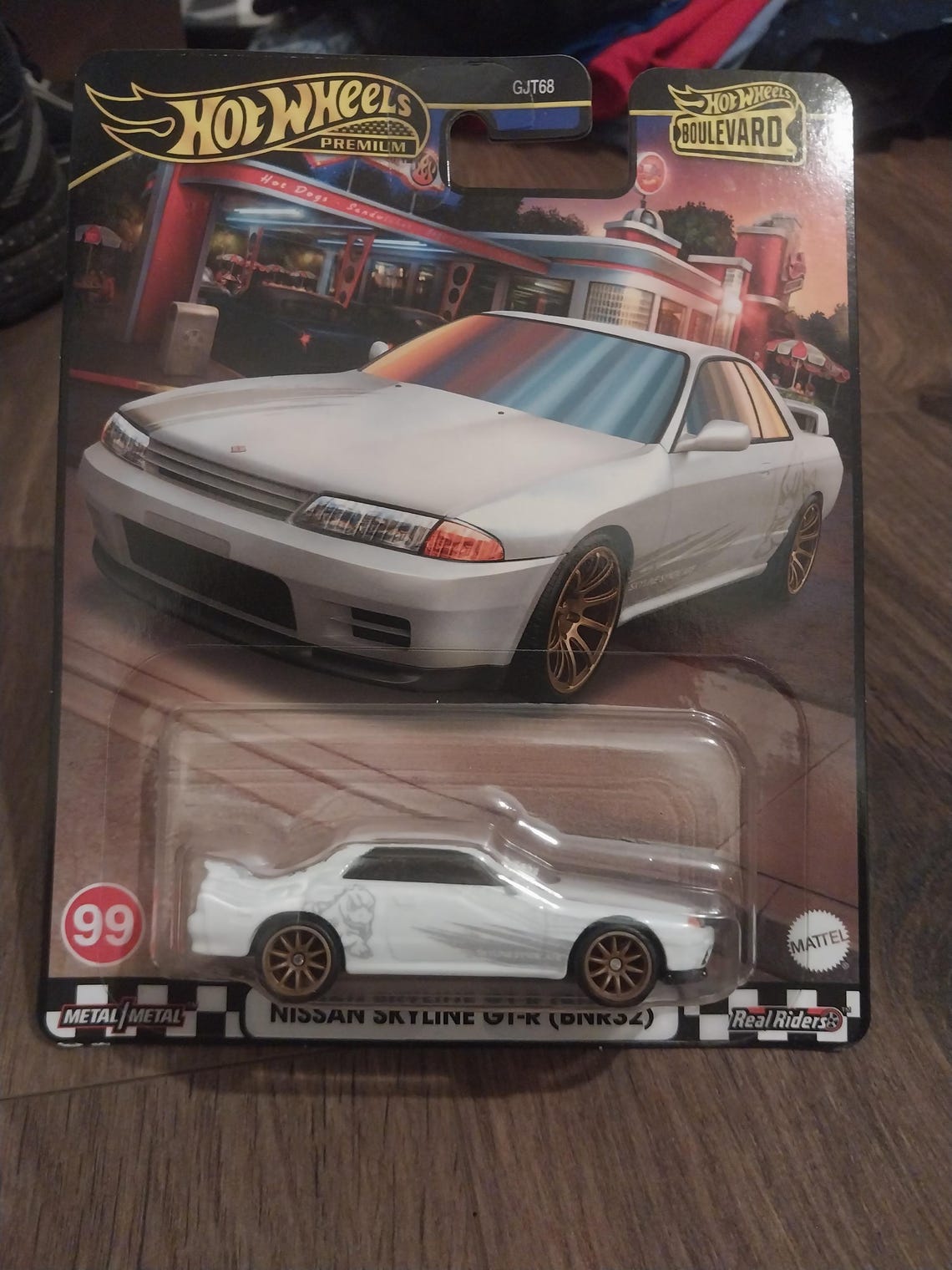 Hotwheels Premium Car Culture Boulevard White Nissan Skyline GTR BNR32 ...