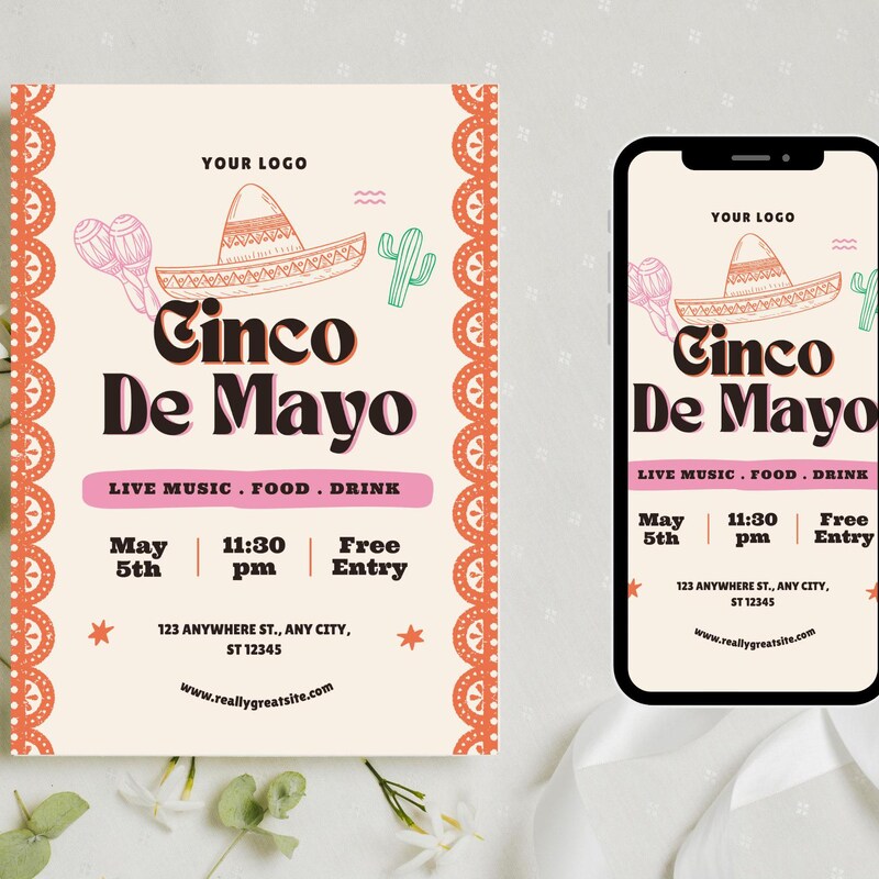 Cinco De Mayo Invite - Etsy