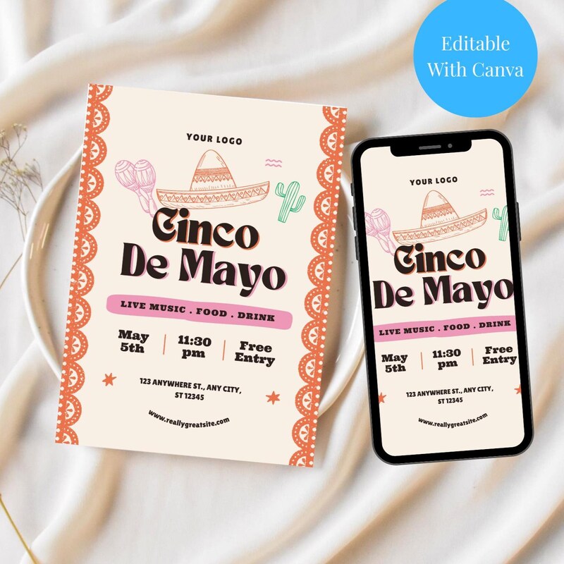 Cinco De Mayo Invite - Etsy