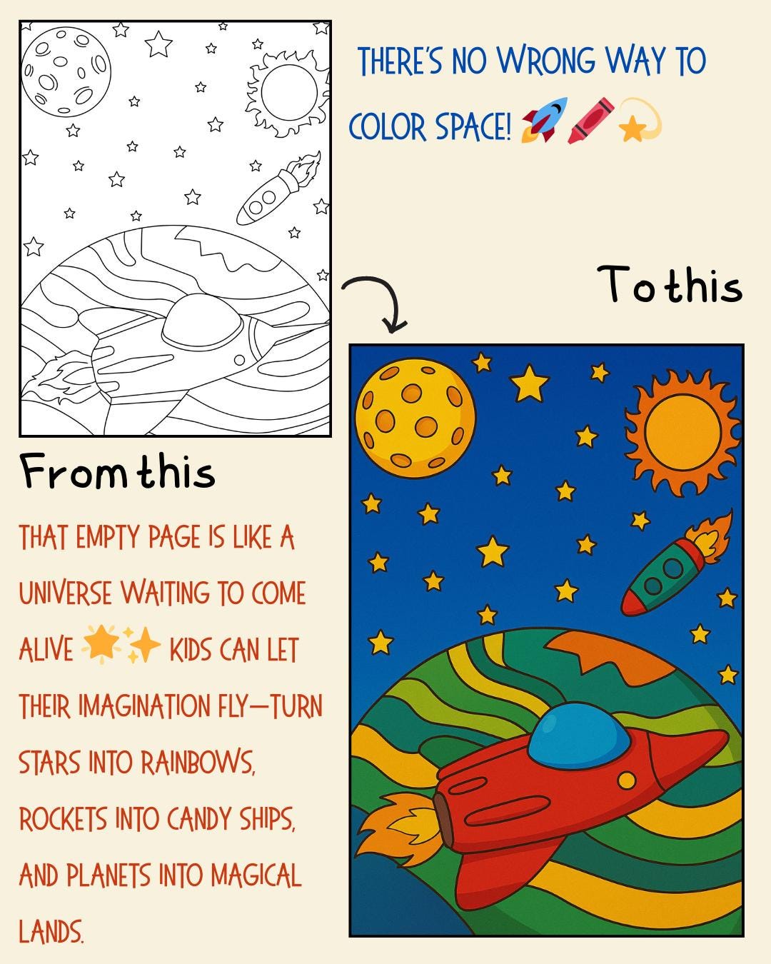 Space Coloring Pages for Kids | 20 Printable Space-themed Sheets ...