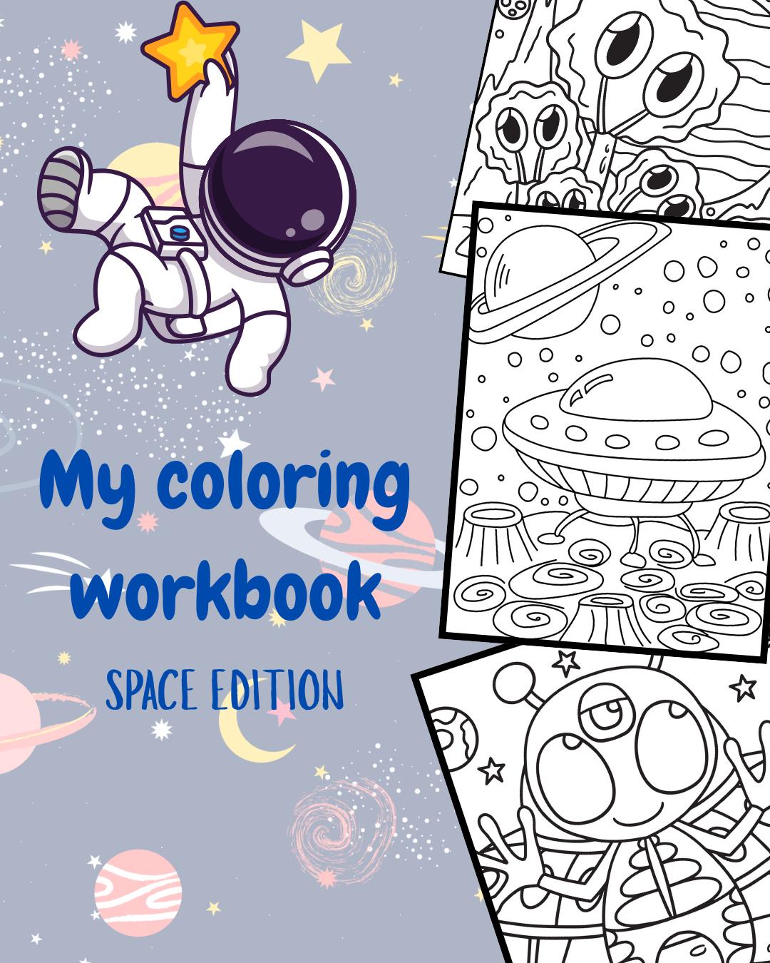 Space Coloring Pages for Kids | 20 Printable Space-themed Sheets ...