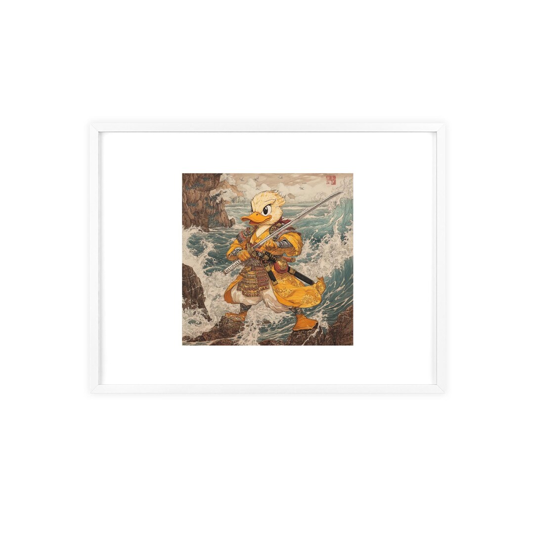 Duck Samurai Poster - Etsy