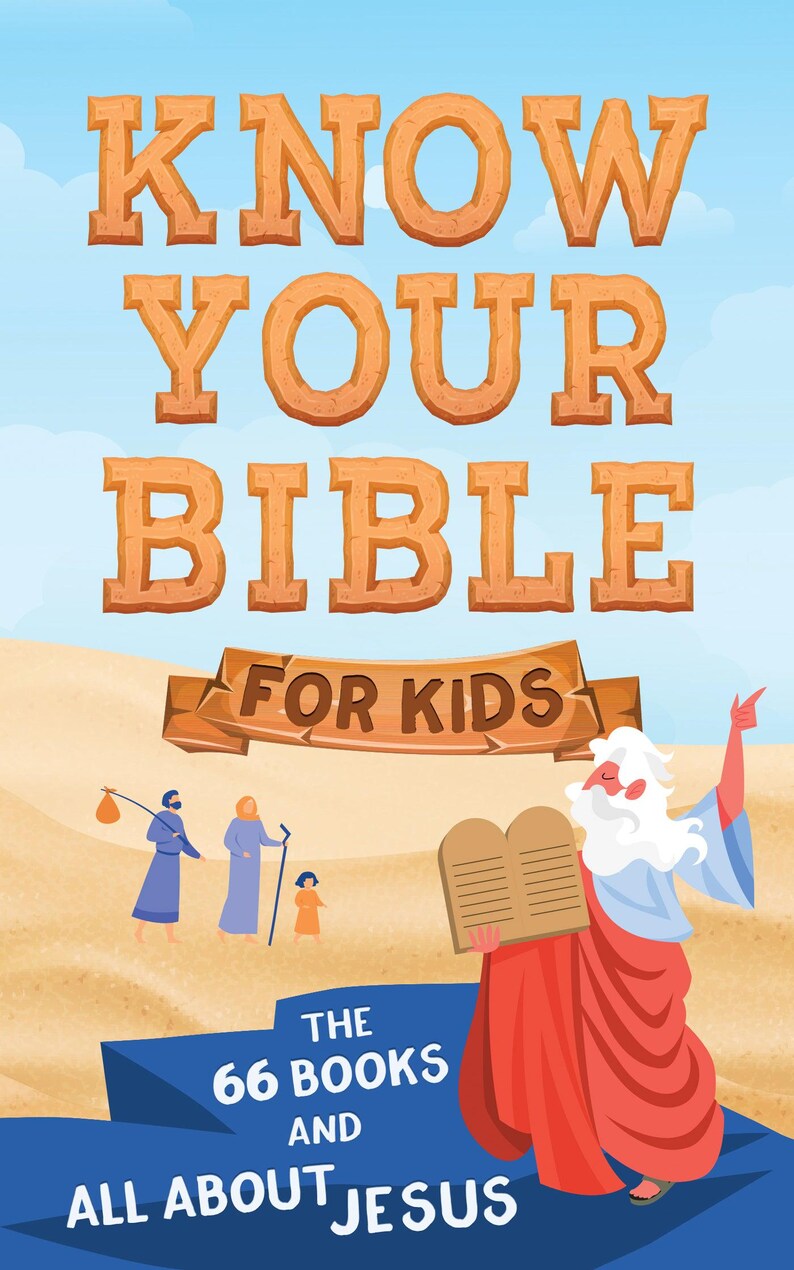 Know Your Bible for Kids - Etsy