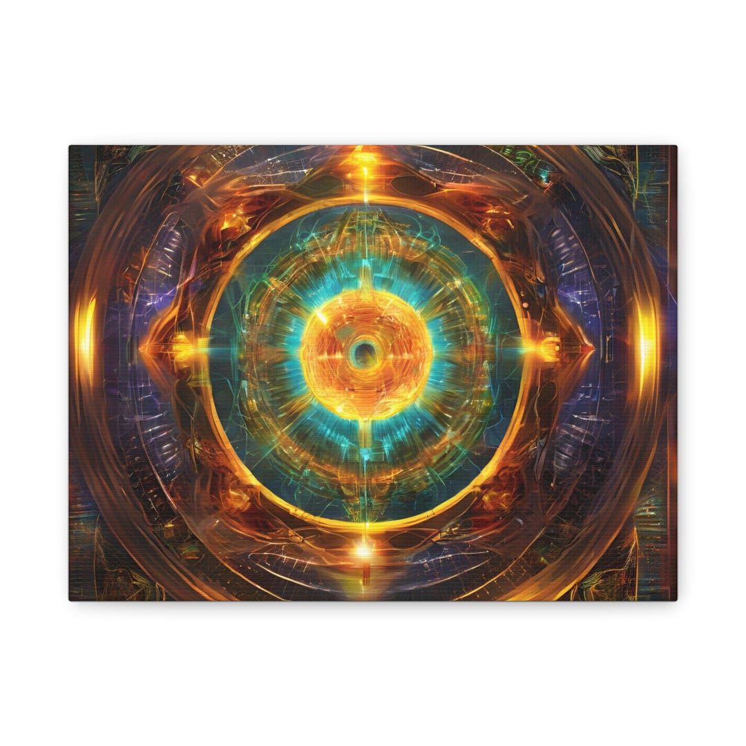 High Frequency Cosmic Art, Matte Canvas, Stretched, 1.25", Decor or ...