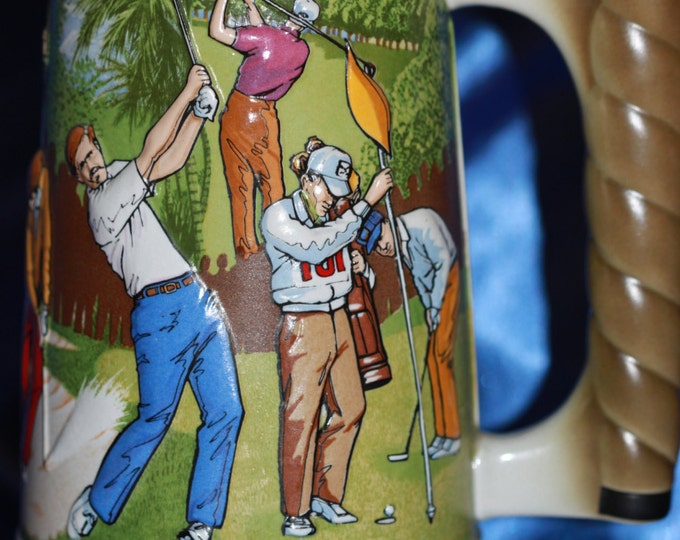 Beer Stein Golf Budweiser Par for the Course 1992 - Etsy