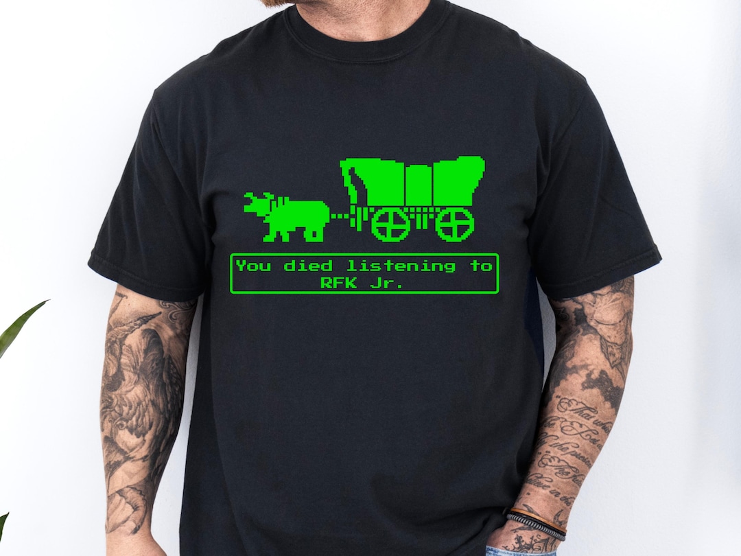 RFK Jr Oregon Trail T-shirts Parody Shirts Political Humor Funny ...